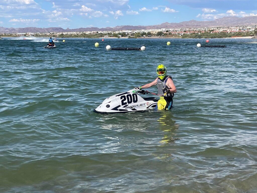 Tuomas Salonen ajoi kuudenneksi – Suomen JetSport Liitto